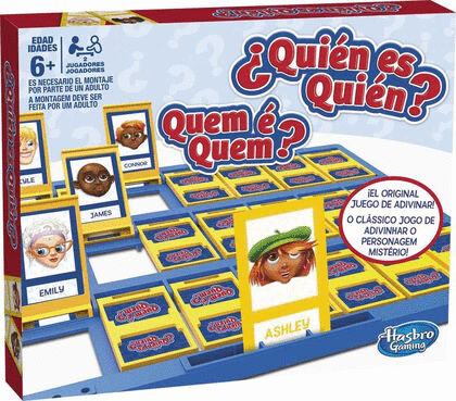 QUIEN ES QUIEN. Juegos de mesa + 3 años.